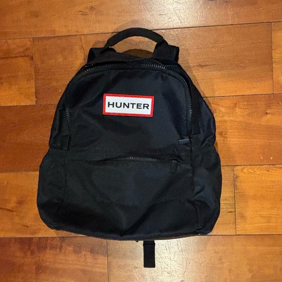 Hunter | Bags | Hunter Black Backpack | Poshmark